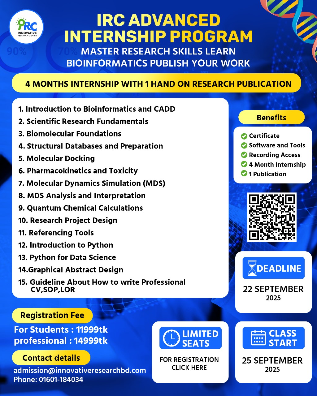 Internship 2 - Innovative Research Center